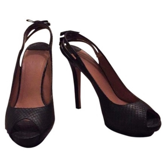 Rodolphe Menudier | Shoes | Rodolphe Menudier Paris Python 5 Inch Heels | Poshmark